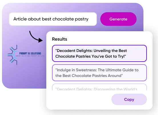 Best AI Title Generator - Prompt AI Tools: AI Generator