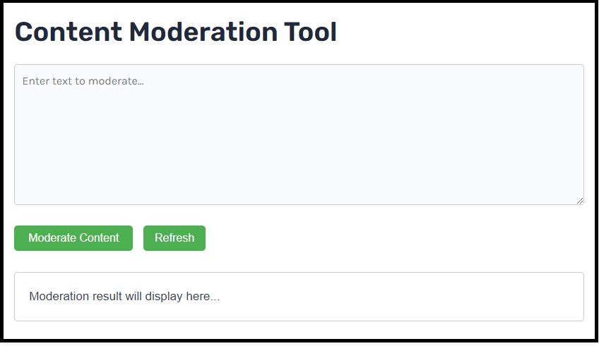 No.1 AI Content Moderation Tool - Prompt AI Tools